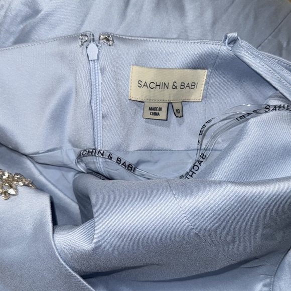 Sachin + Babi | Dresses | New Sachin Babi Pryce Embellished Column Gown ...